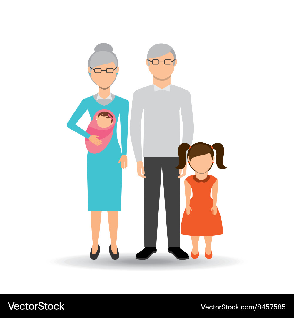 Family members design Royalty Free Vector Image