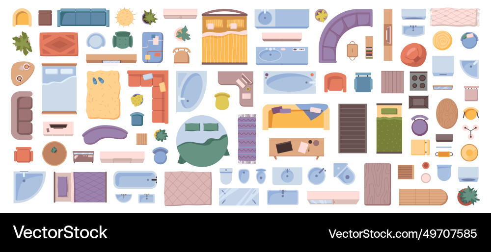 Empty Room Top View Vector Images (over 1,000)