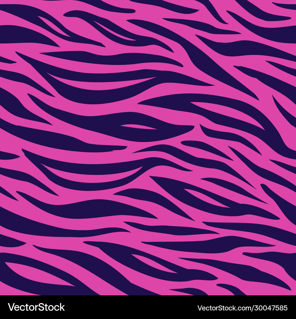Zebra seamless pattern design colorful fashion Vector Image