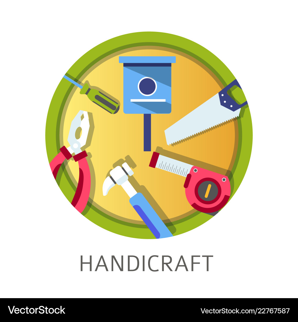 Handicraft school discipline tools and instruments