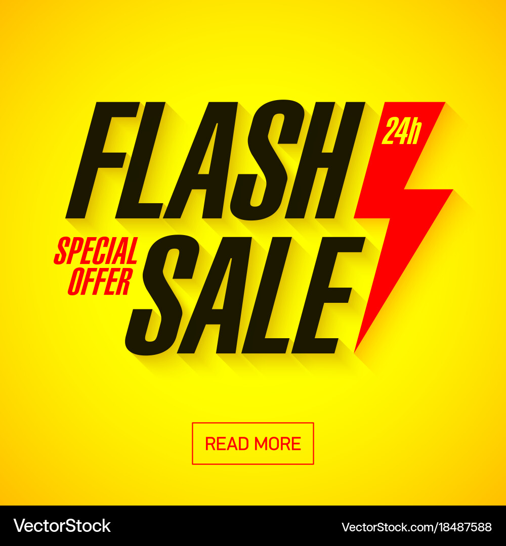Flash Sale Vector Images (over 20,000)