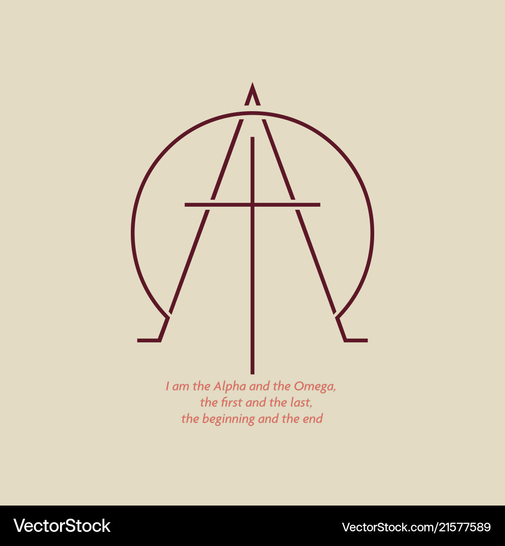 Alpha Und Omega Kreuz Tattoo