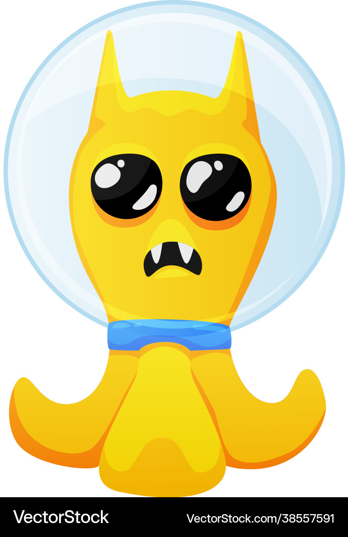 Cartoon alien Royalty Free Vector Image - VectorStock