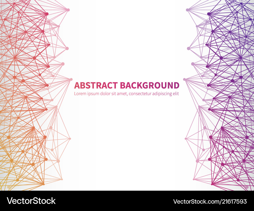 Abstract Geometric Network Background Royalty Free Vector