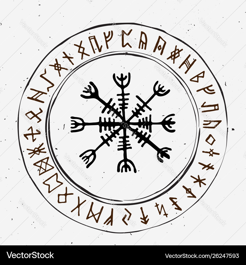 Norse Runes: Futhark Magic Royalty Free Vector Image