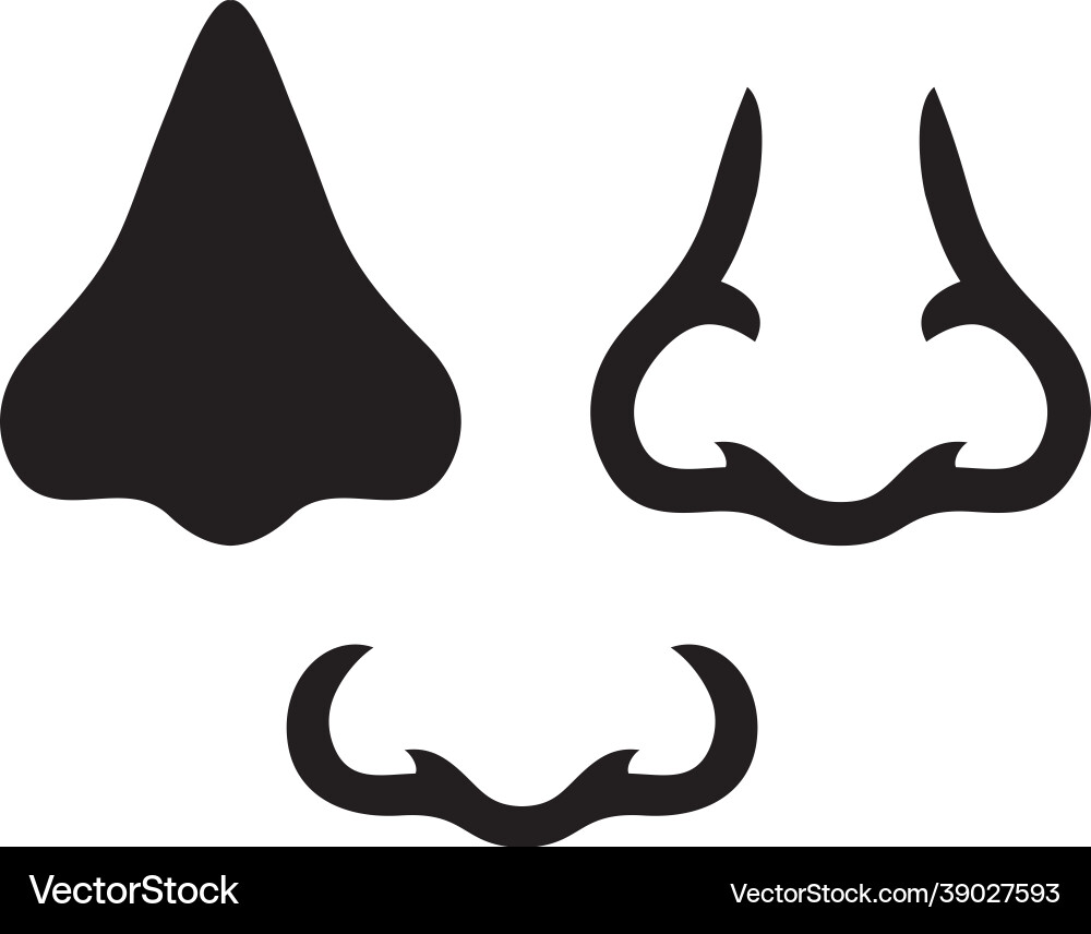 Nose Royalty Free Vector Image - VectorStock