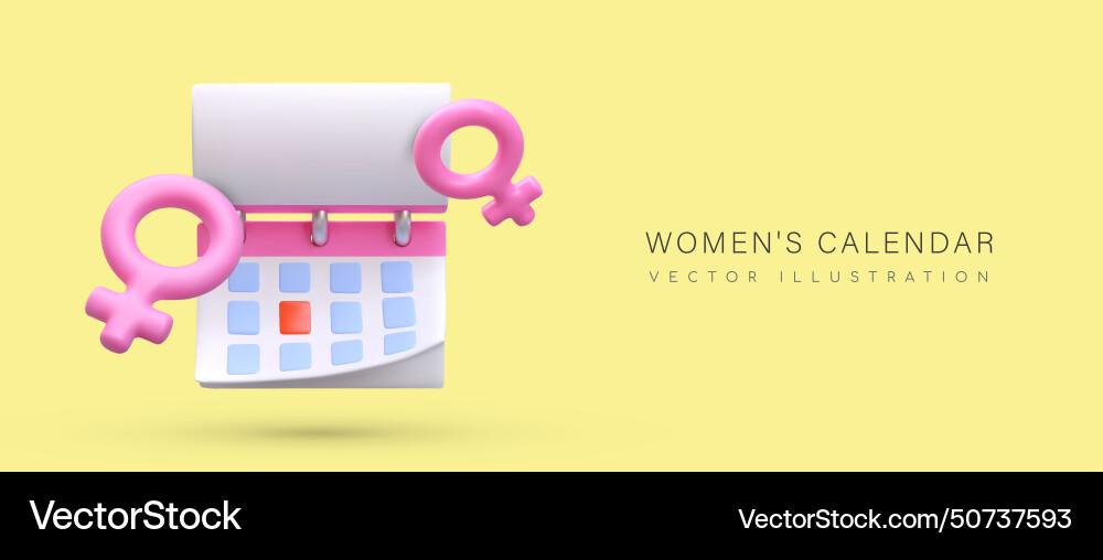 Personal period calendar pregnancy control phone Vector Image