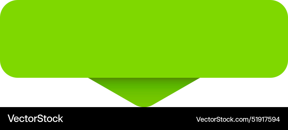 Blank sticker sign on transparent background Vector Image