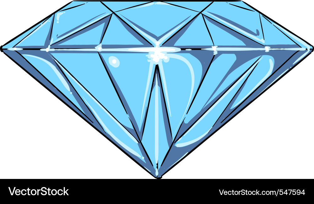 Diamond Royalty Free Vector Image - VectorStock