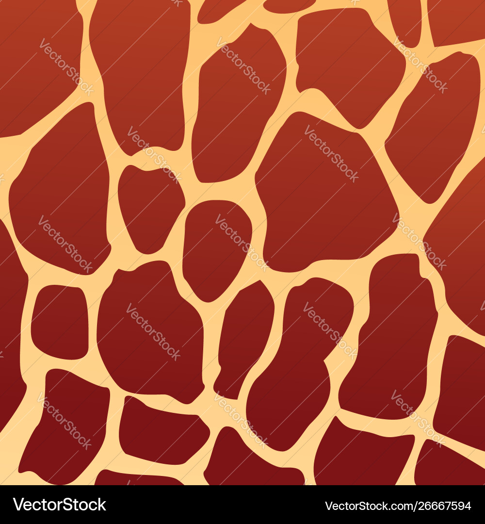 Giraffe texture Royalty Free Vector Image - VectorStock