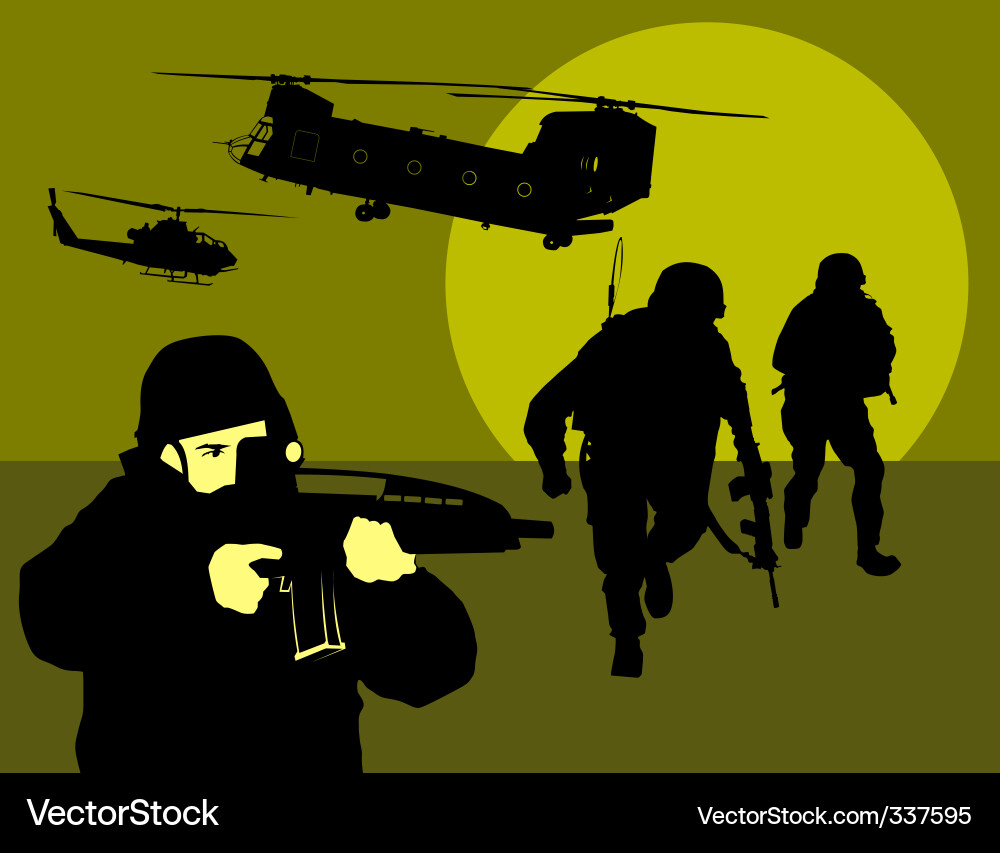 Military Reconnaissance Royalty Free Vector Image