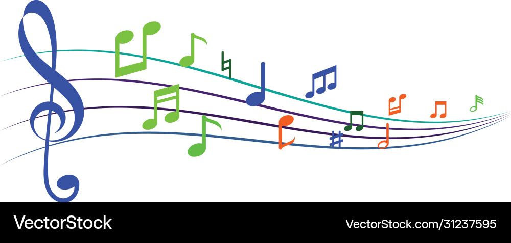 Music note Royalty Free Vector Image - VectorStock