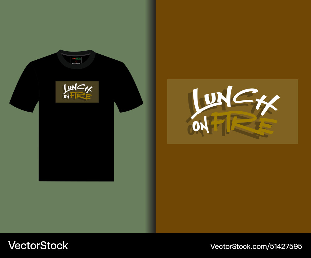 T-shirt design custom eps or victor Royalty Free Vector