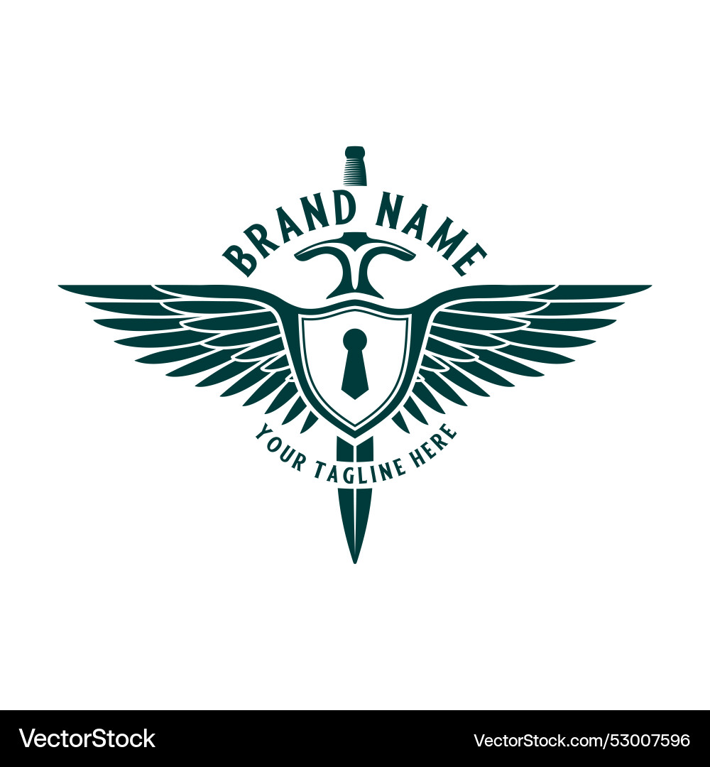 Security logo Royalty Free Vector Image - VectorStock