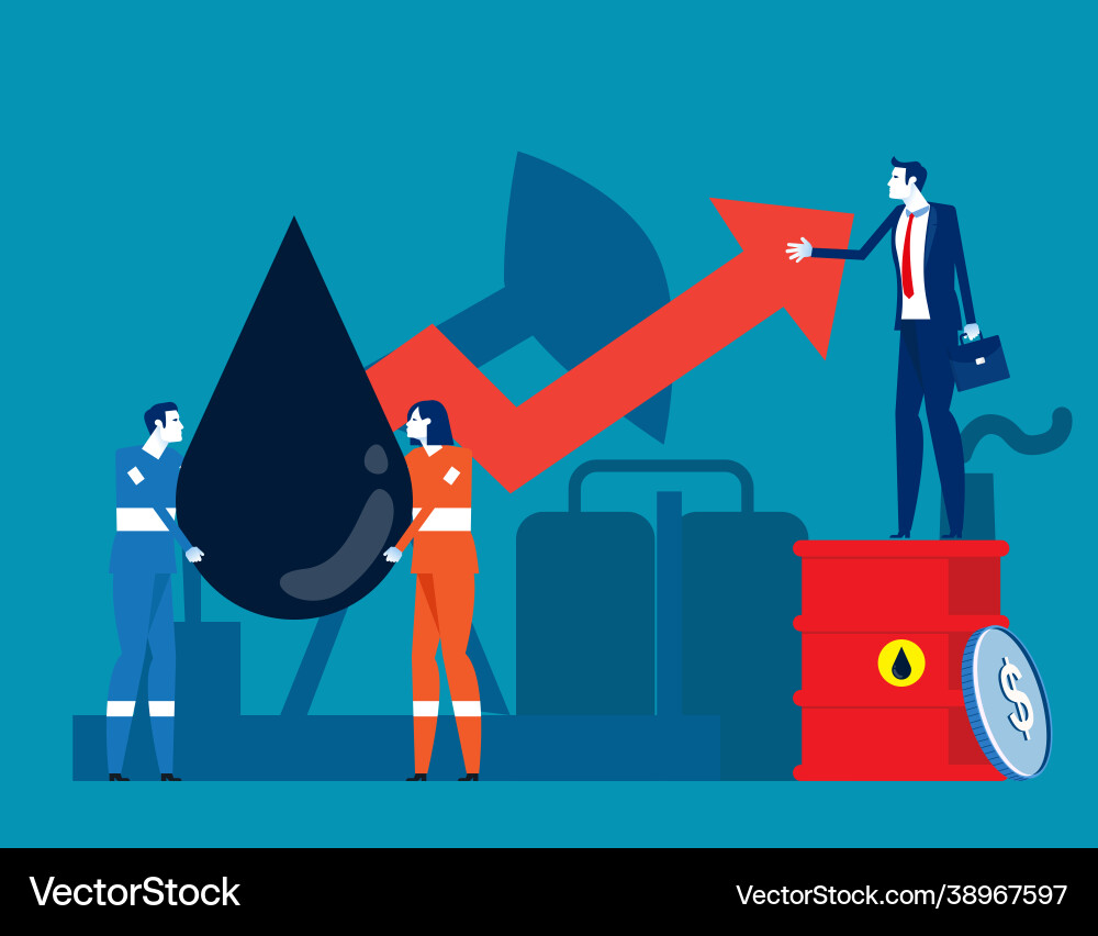 Energy and fossil fuel research development Vector Image