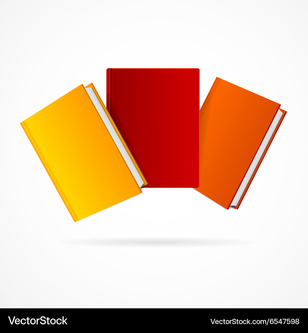 Book stack Royalty Free Vector Image - VectorStock