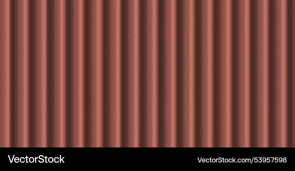 Corrugated metal seamless texture Royalty Free Vector Image