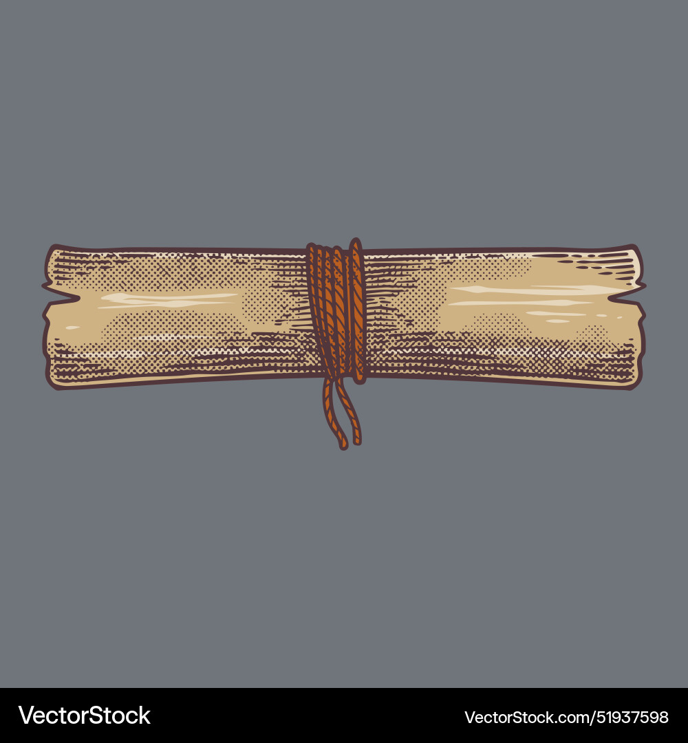 Old map hand drawn doodle vintage drawing Vector Image