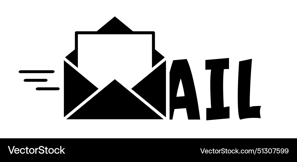 E-mail envelope send mail or letter with envelops Vector Image