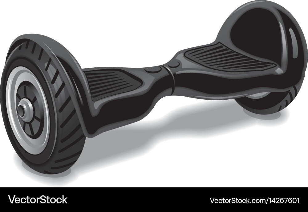 Electrical modern gyroboard Royalty Free Vector Image