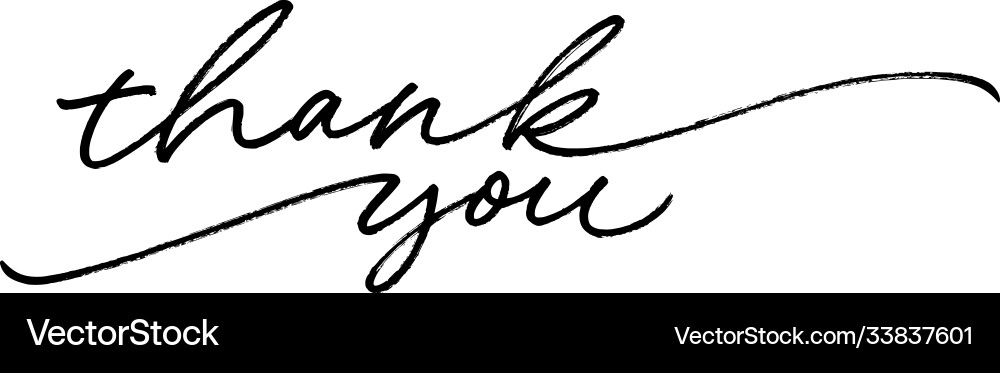 Thank You Cursive Vector Images (over 400)