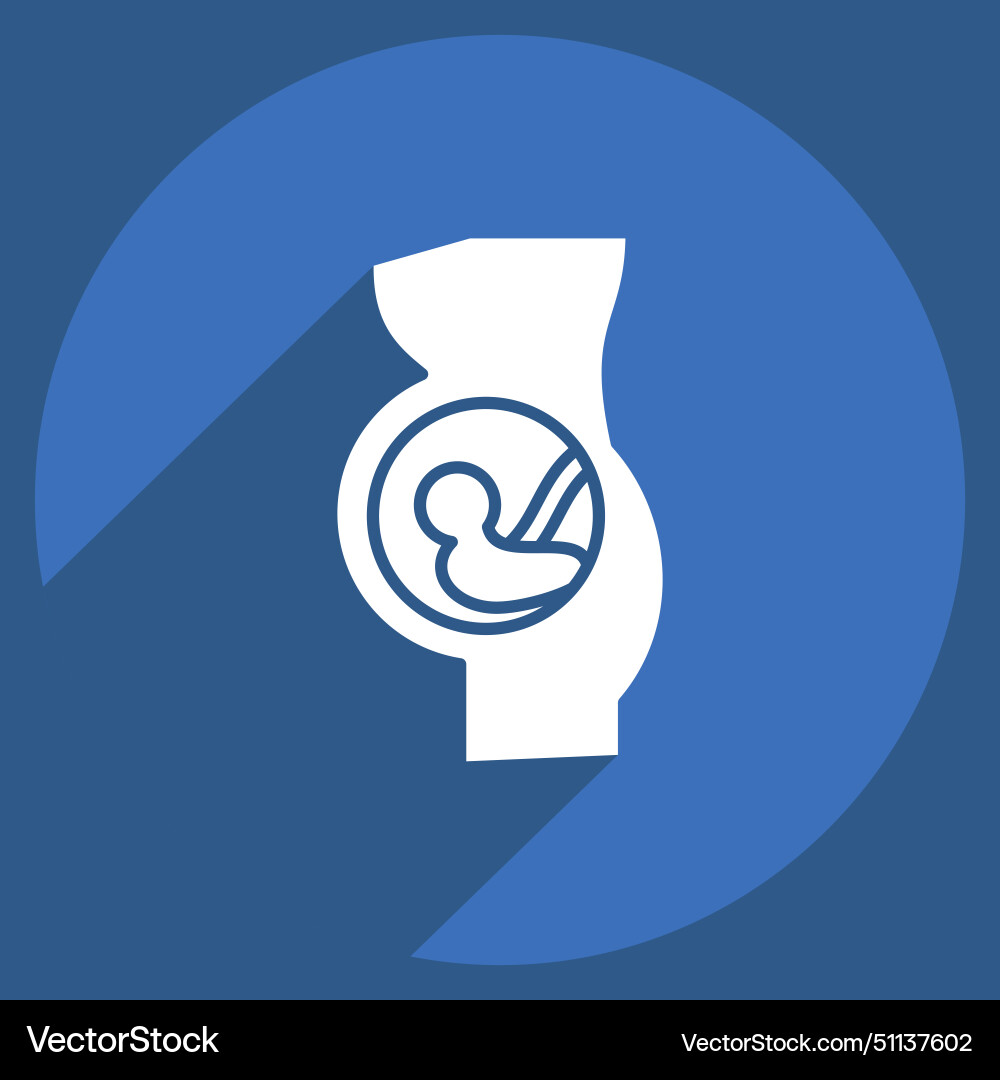Icon pregnancy related to medical specialties Vector Image