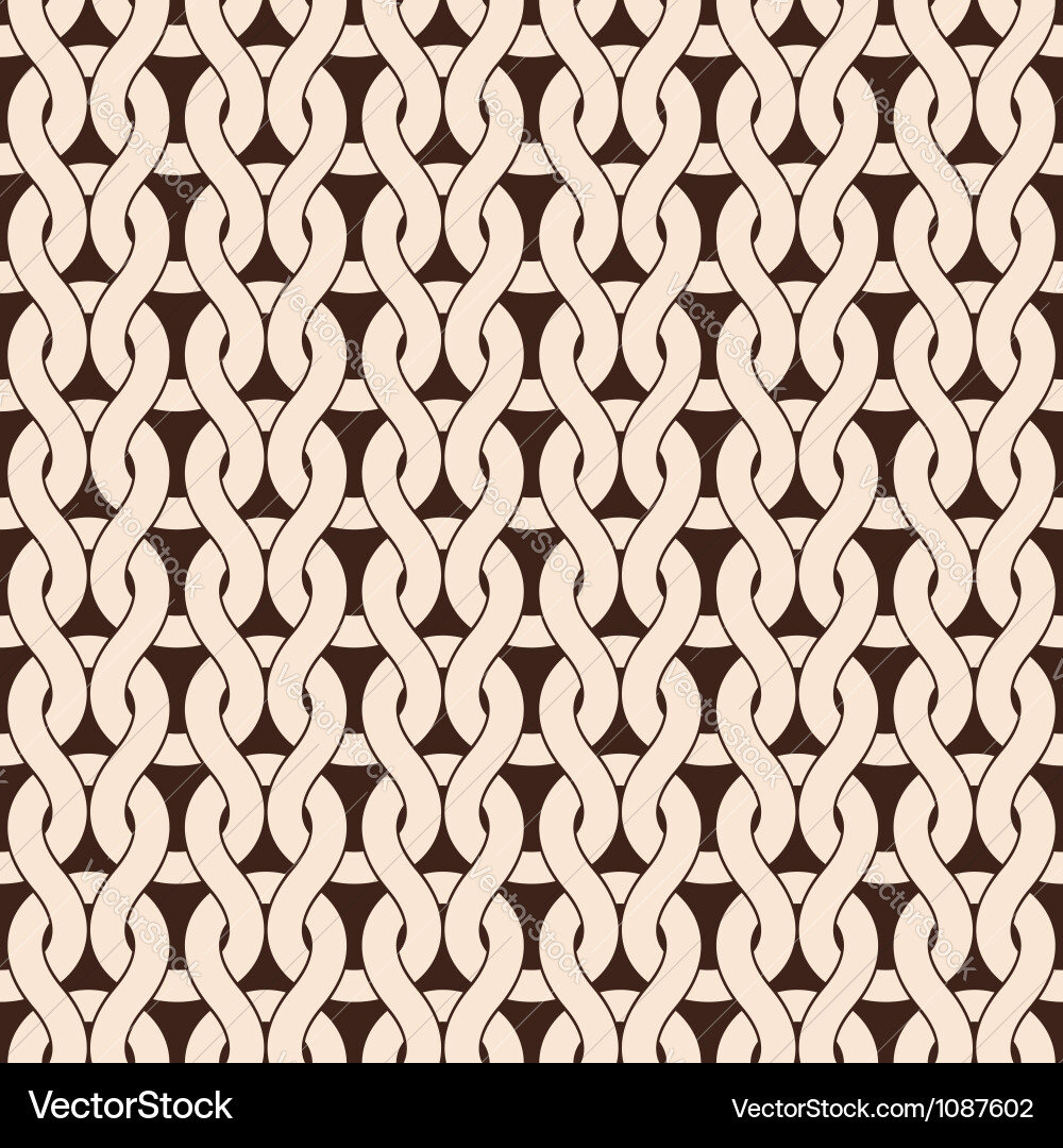 Knitted pattern Royalty Free Vector Image - VectorStock