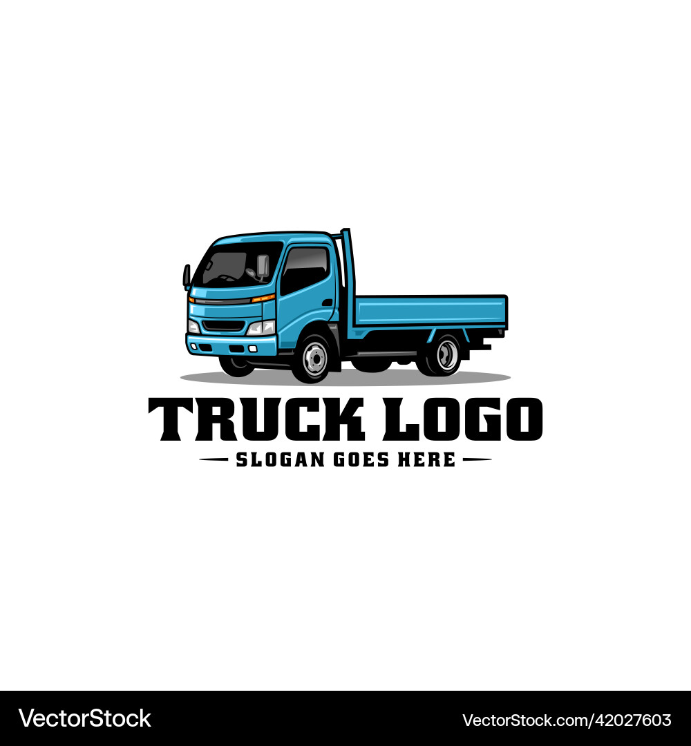 LKW-Logo Lizenzfreies Vektorbild - VectorStock