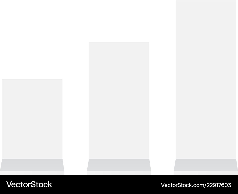 Outdoor advertising blank stands Royalty Free Vector Image