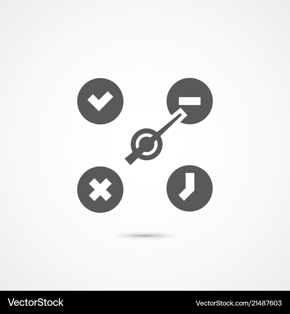 Status icon Royalty Free Vector Image - VectorStock