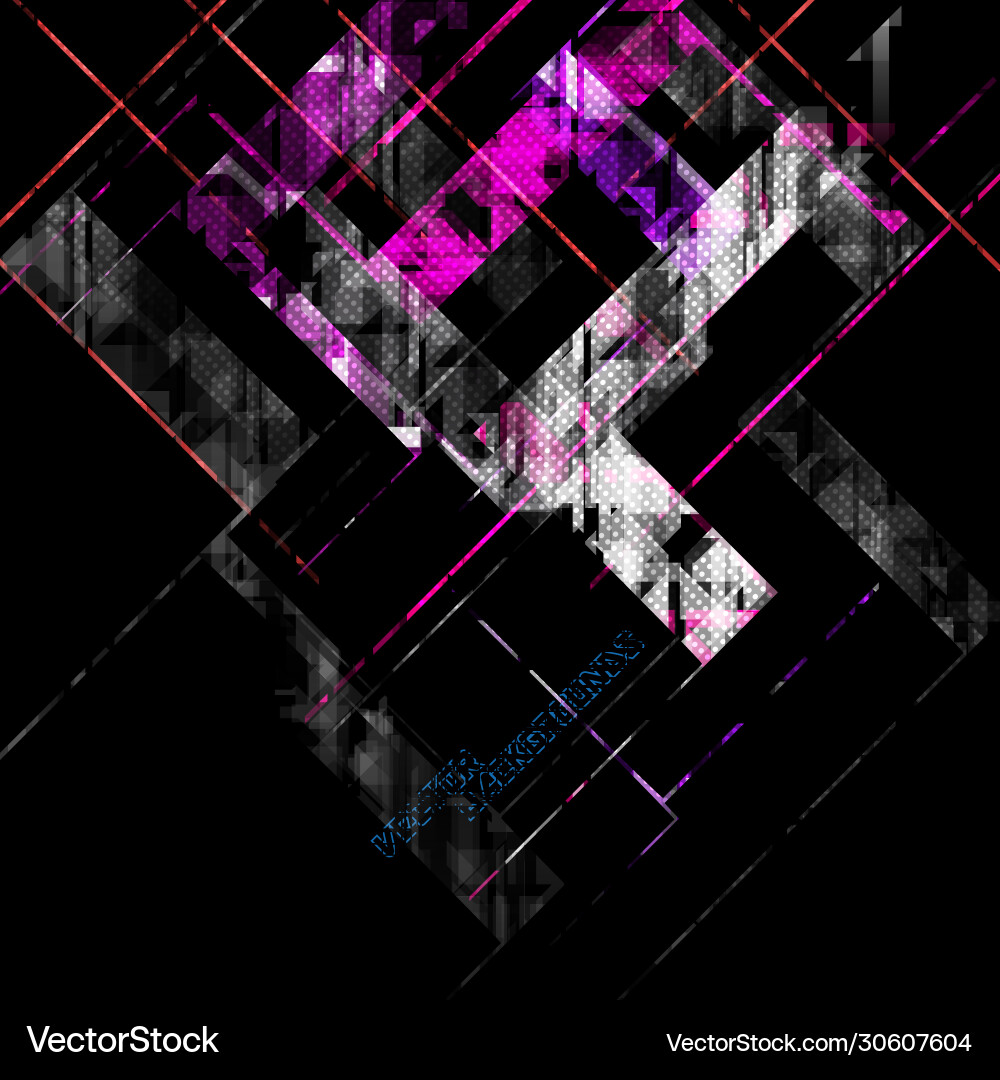 Angle shapes colors modern concepts Royalty Free Vector