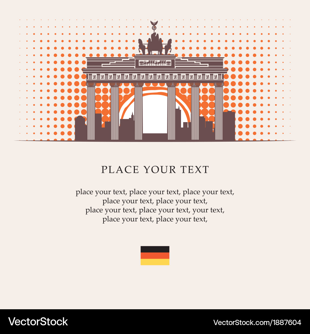 Berlin Royalty Free Vector Image - VectorStock
