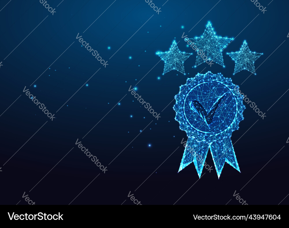 Concept of excellence high quality service Vector Image