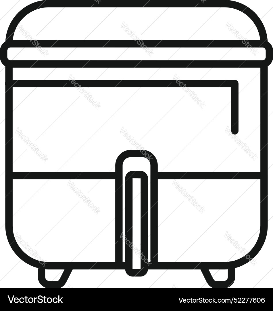 Modern multicooker appliance preparing food icon Vector Image