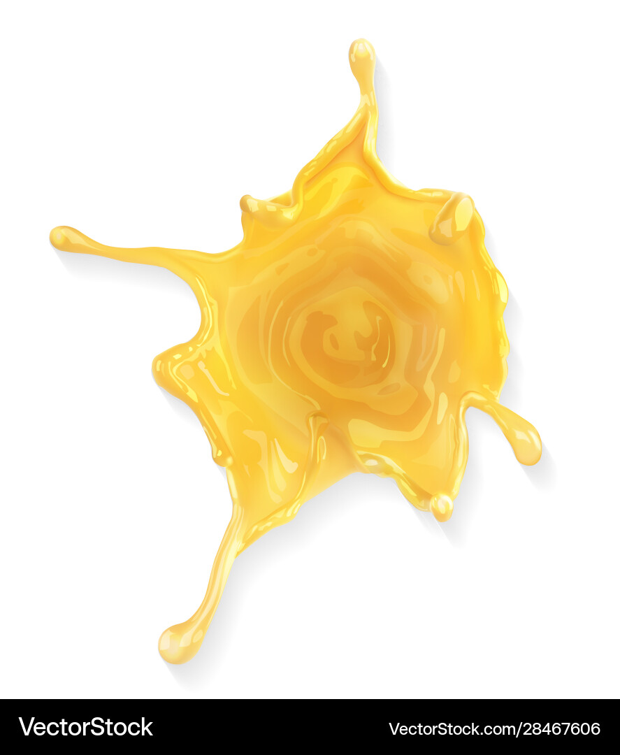 Orange Juice Splash - Refreshing Drink – Royalty-Free Vector | VectorStock