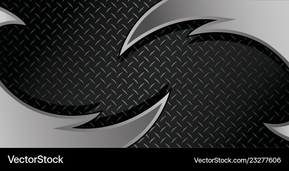 Silver Diamond Plate Background Royalty Free Vector Image