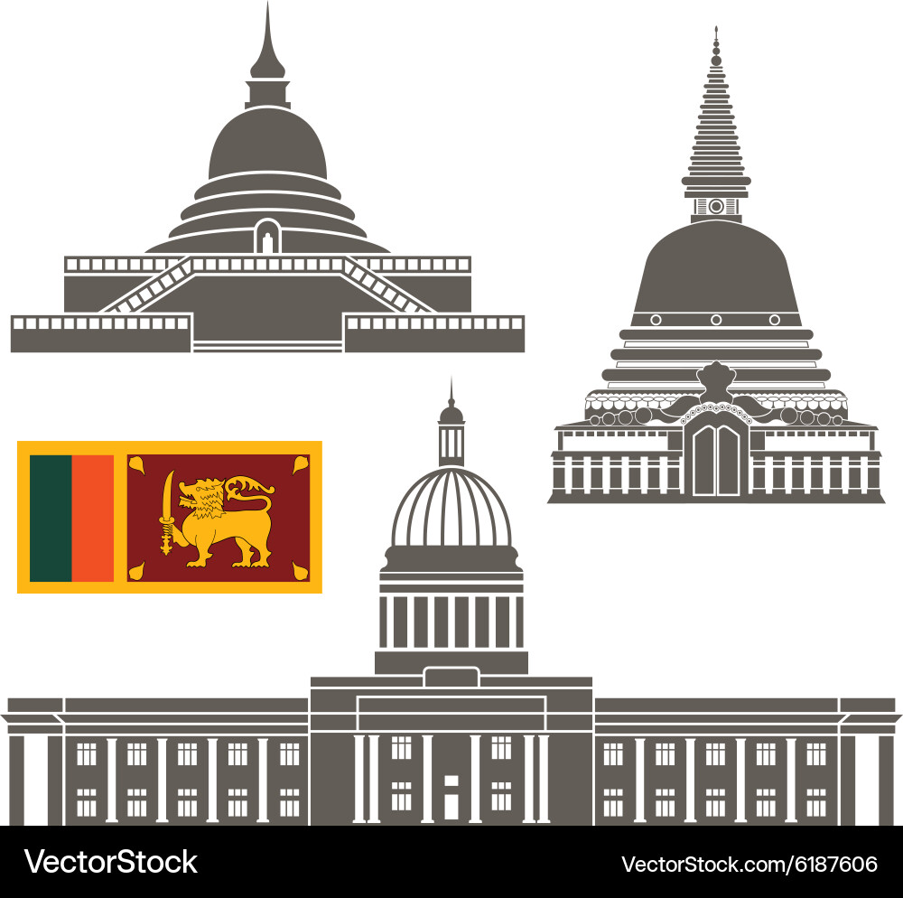 Sri lanka Royalty Free Vector Image - VectorStock