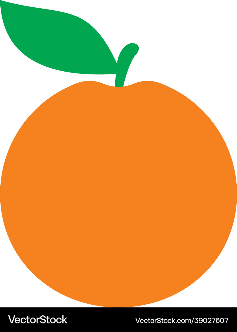 Orange Royalty Free Vector Image - VectorStock