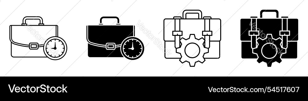 Work experience icon Royalty Free Vector Image
