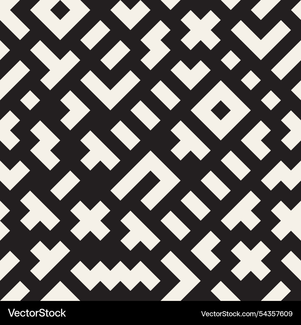 Seamless geometric pattern irregular lines Vector Image