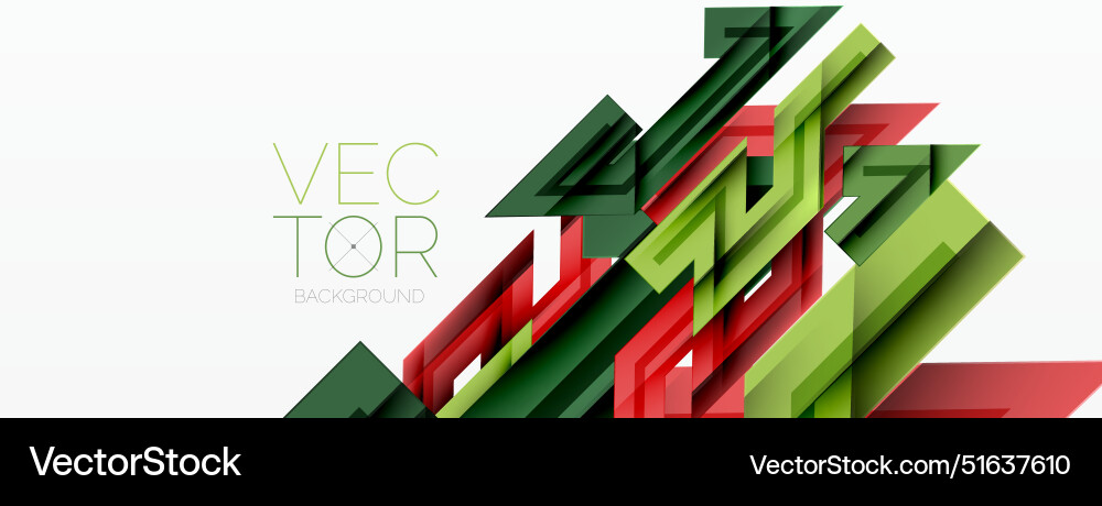 Dynamic lines geometric background Royalty Free Vector Image