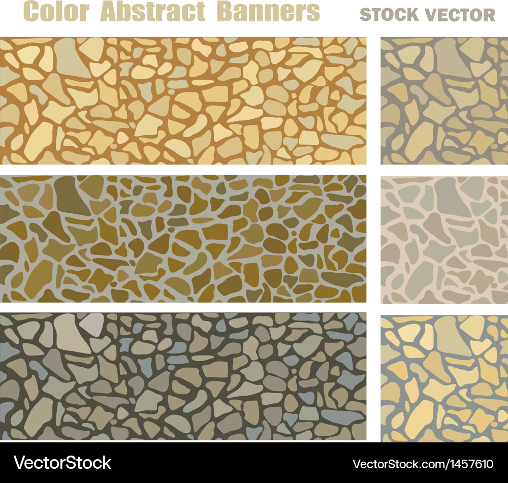Natural stone Royalty Free Vector Image - VectorStock