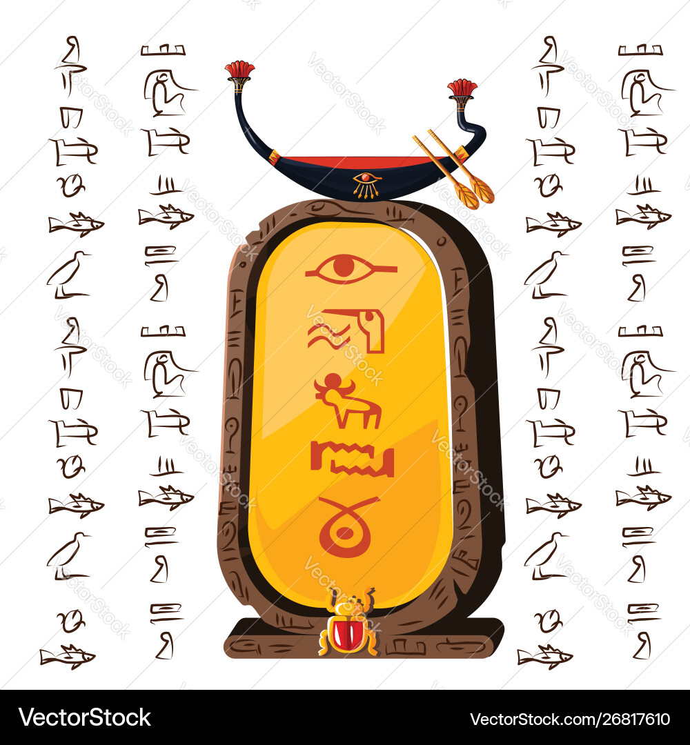 Egyptian Tablet Vector Images (over 130)