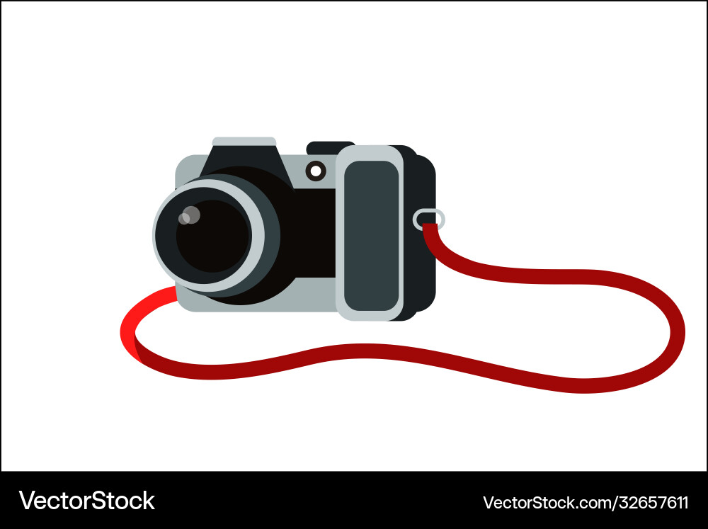 Camera cartoon photography Royalty Free Vector Image