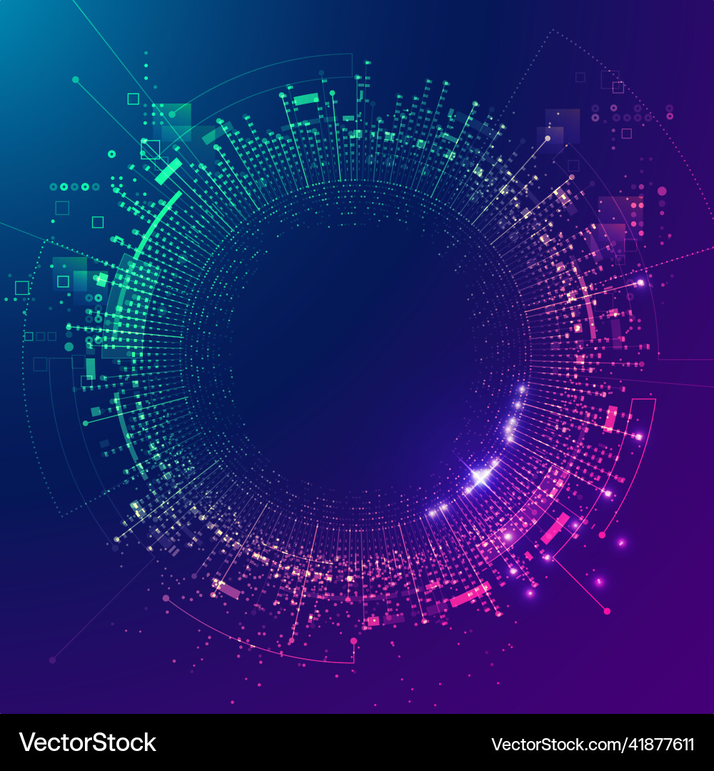 Purpledata Royalty Free Vector Image - VectorStock