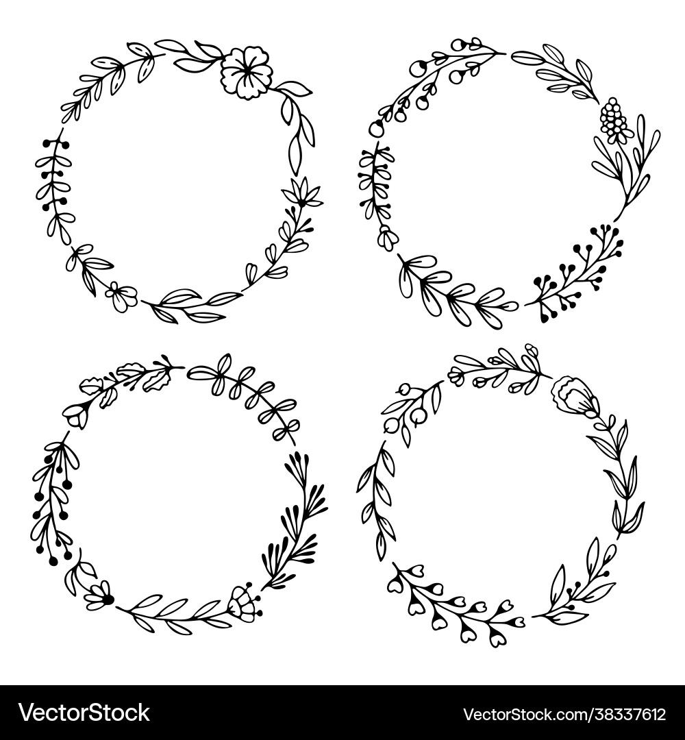 Bullet Journal Flowers Vector Images (over 310)