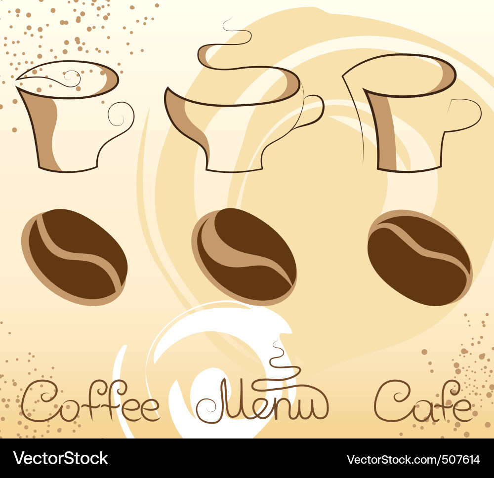 Coffee Royalty Free Vector Image - VectorStock