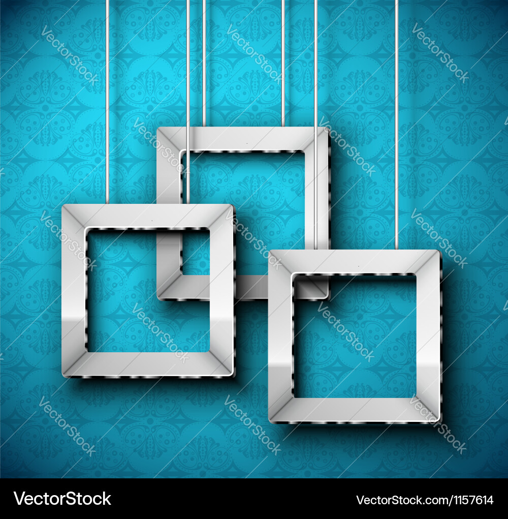 Hanging frame Royalty Free Vector Image - VectorStock