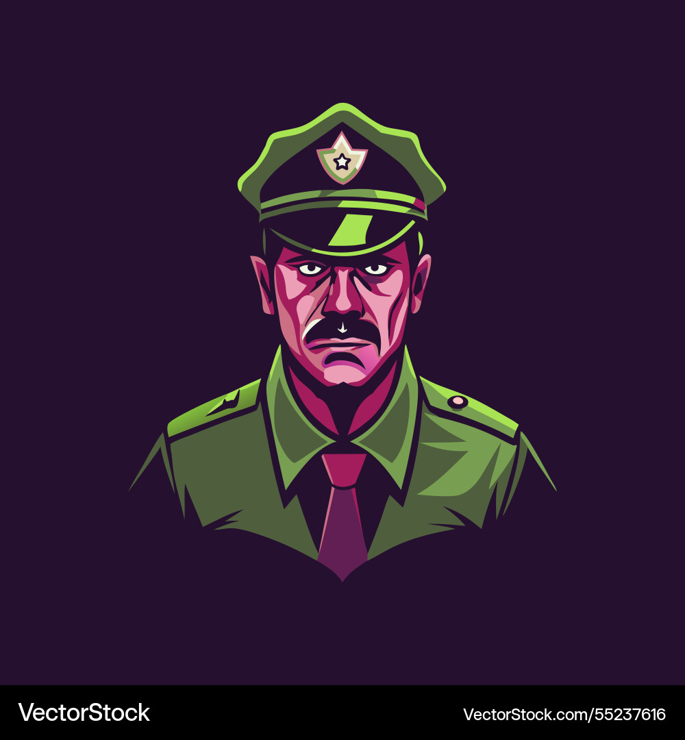 Policeman Royalty Free Vector Image - VectorStock