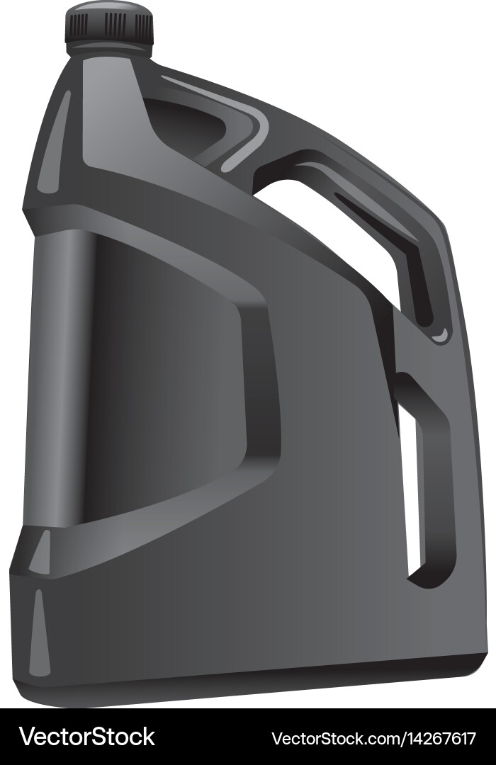 Motor oil and fuel jerycan Royalty Free Vector Image